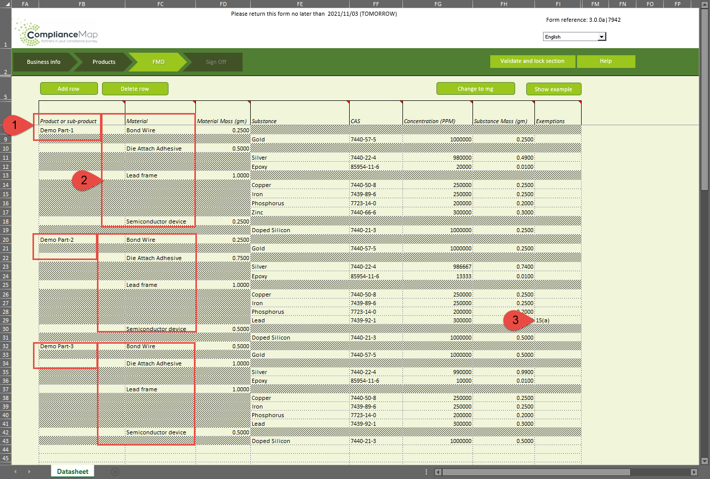 7.1. Example - FMD with Products only